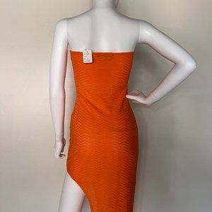 EGO | Dresses | Ego Official Asymmetrical Body Con Strapless Dress ...